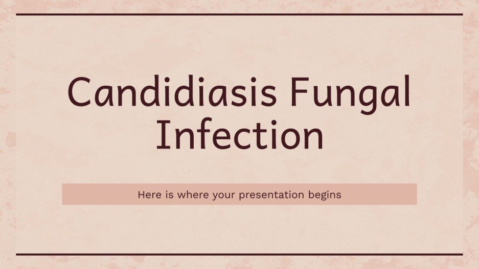 Candidiasis Fungal Infection Presentation