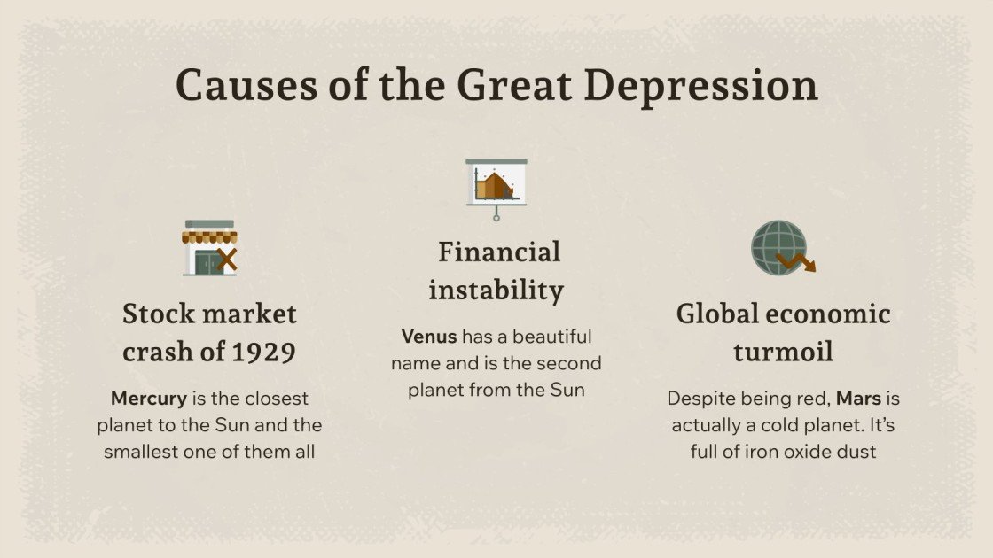 Great Depression and New Deal - 8th Grade