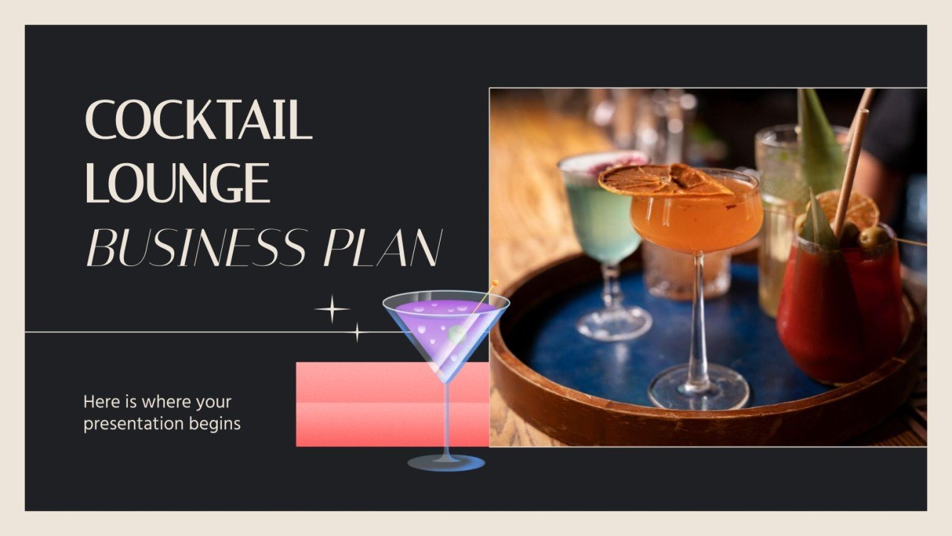 Free templates about Cocktails for Google Slides & PowerPoint