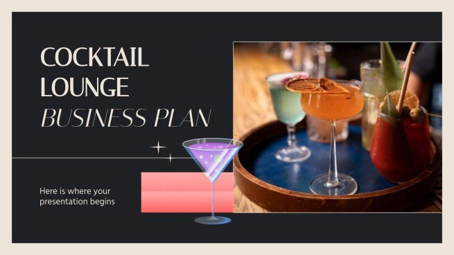 Free templates about Cocktails for Google Slides & PowerPoint
