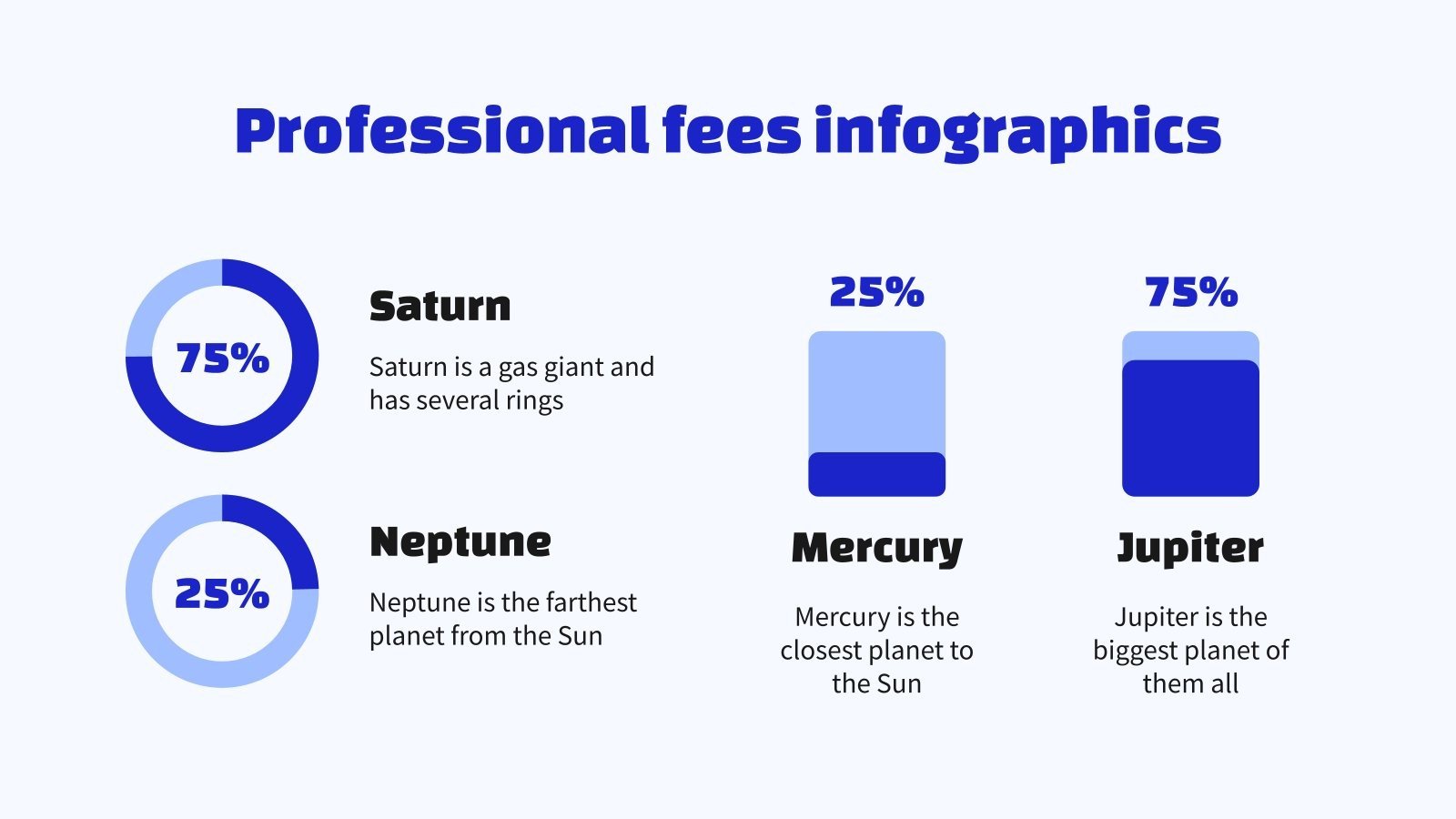 Professional Fees Marketing Plan Infographics