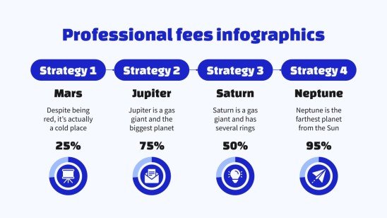 Professional Fees Marketing Plan Infographics