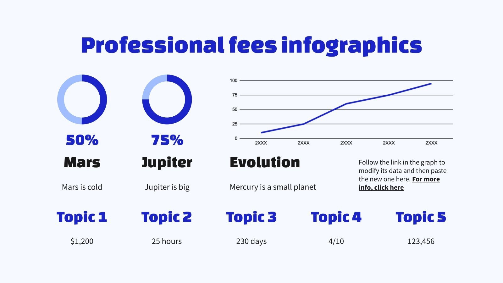 Professional Fees Marketing Plan Infographics