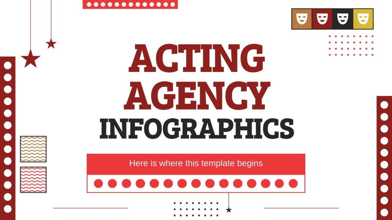 Acting Agency Infographics Template