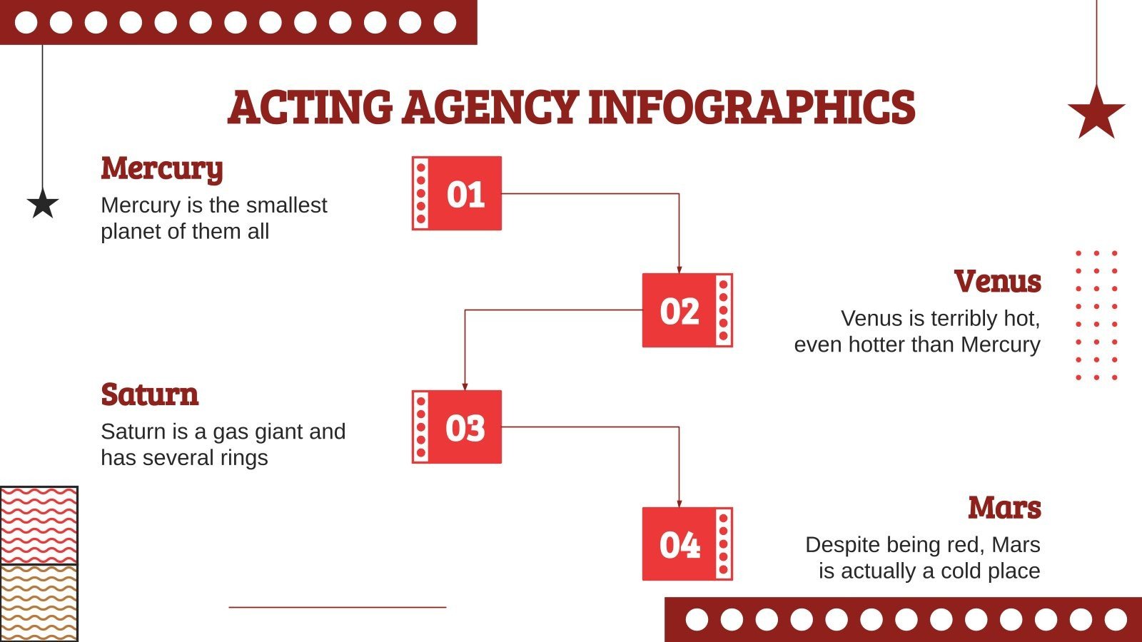 Acting Agency Infographics Template