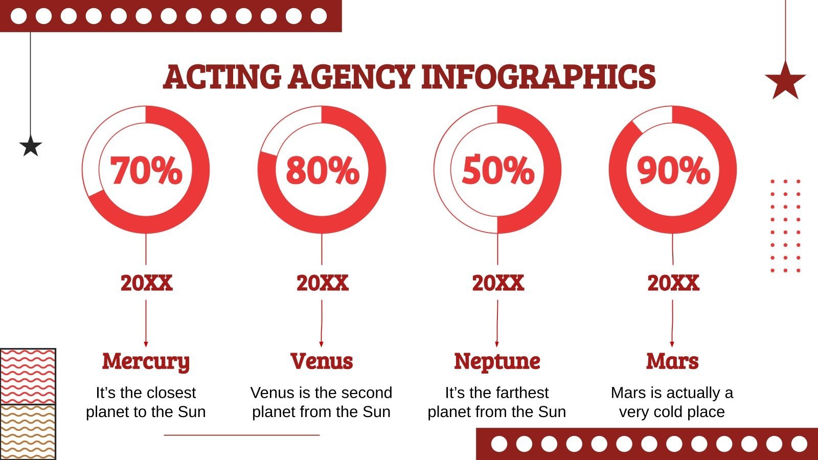 Acting Agency Infographics Template