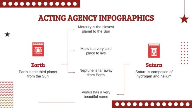 Acting Agency Infographics Template