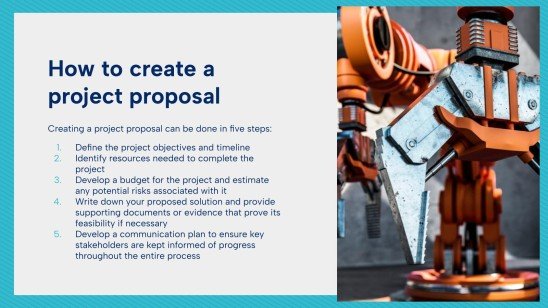 Industrial Machinery Maintenance Project Proposal