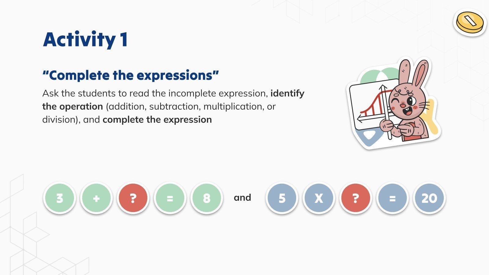 Algebraic Thinking and Expressions - Math - 5th Grade