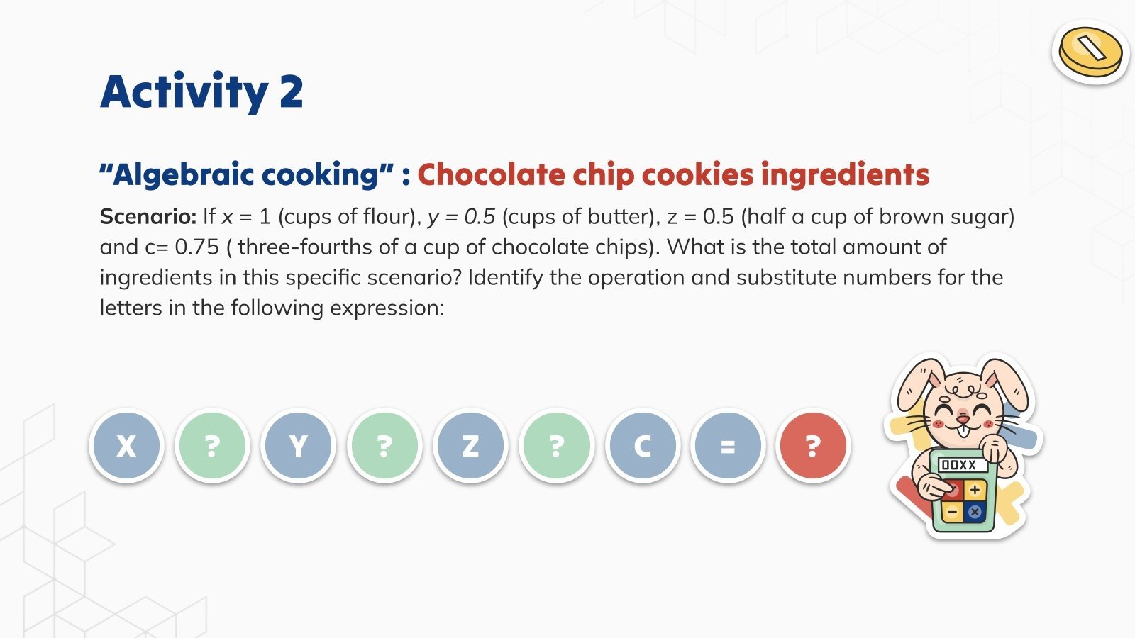 Algebraic Thinking and Expressions - Math - 5th Grade