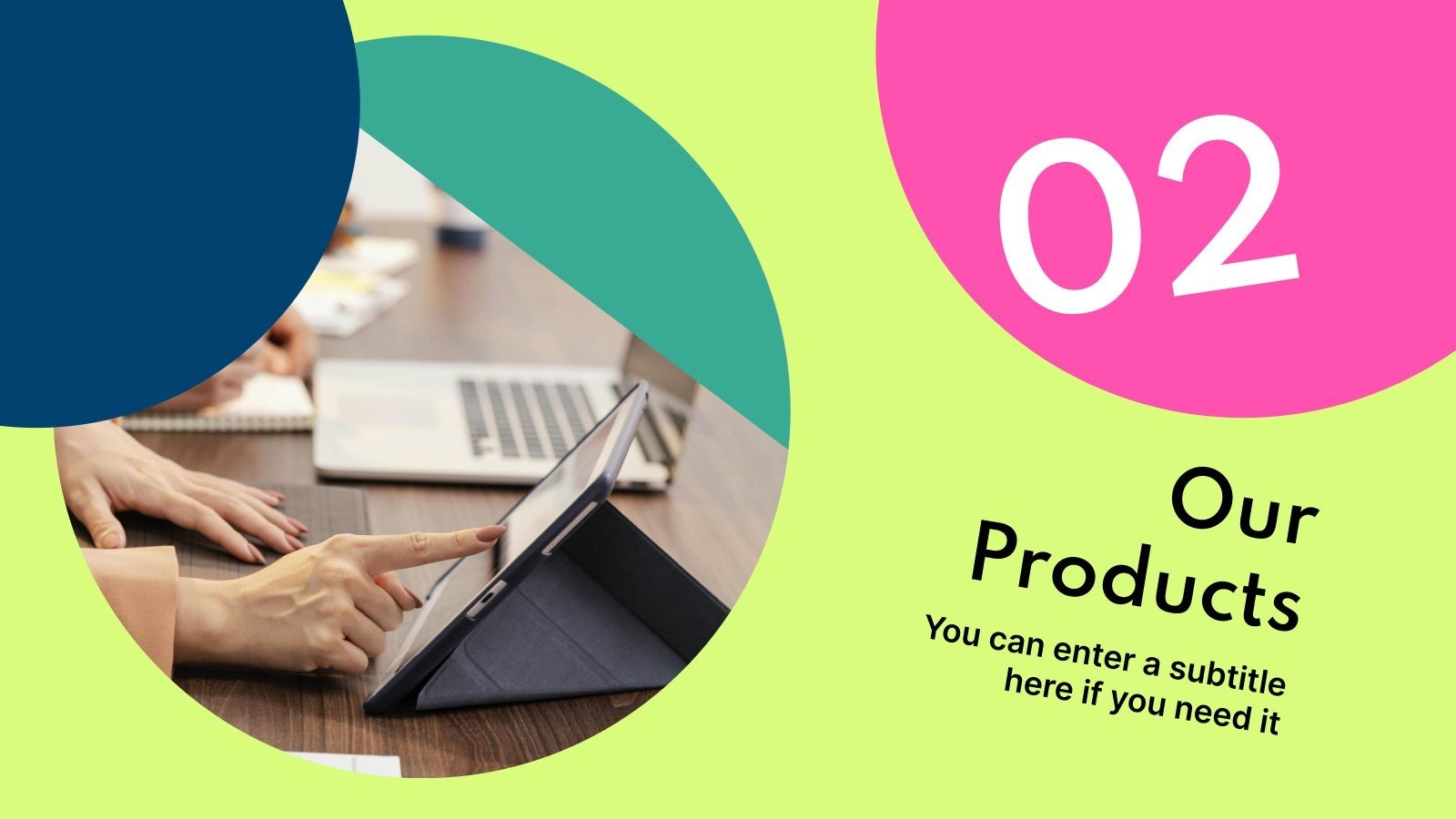 Colorful Circles Pitch Deck | Google Slides & PPT template