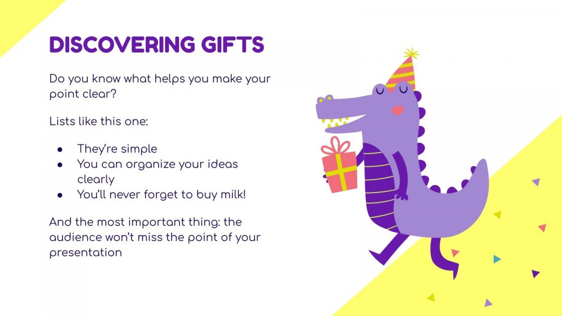 Fun Gifts for Your Students! | Google Slides and PPT template