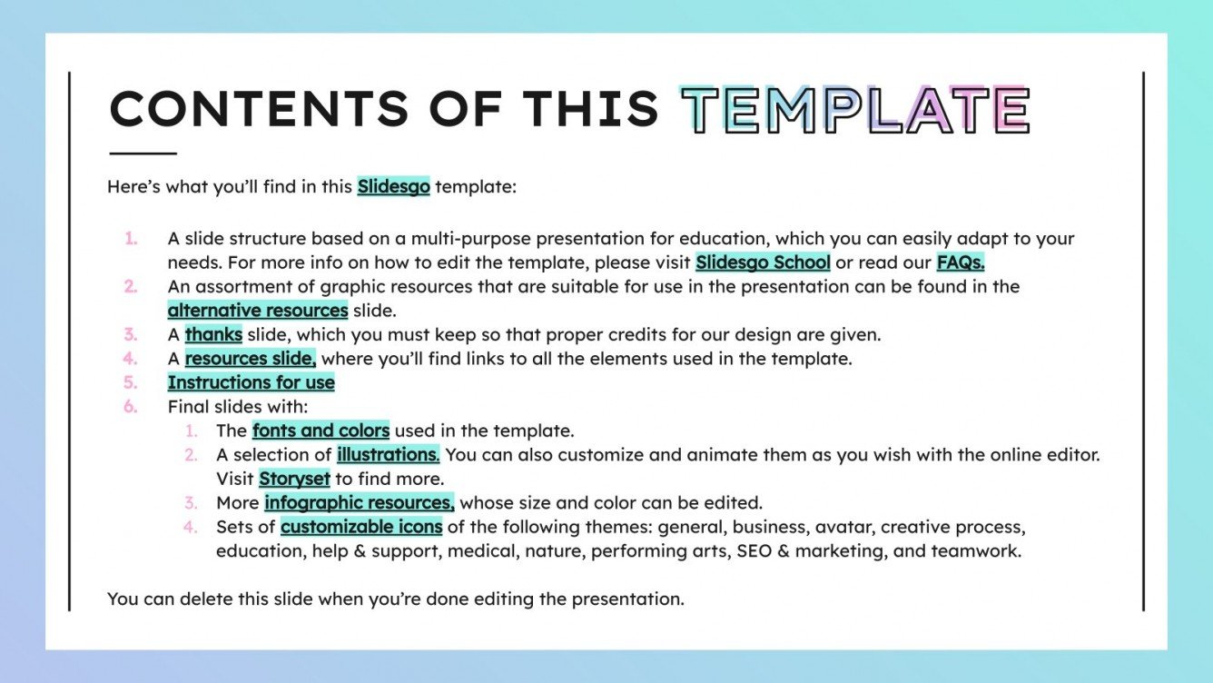 May Daily Slides | Google Slides theme and PowerPoint template