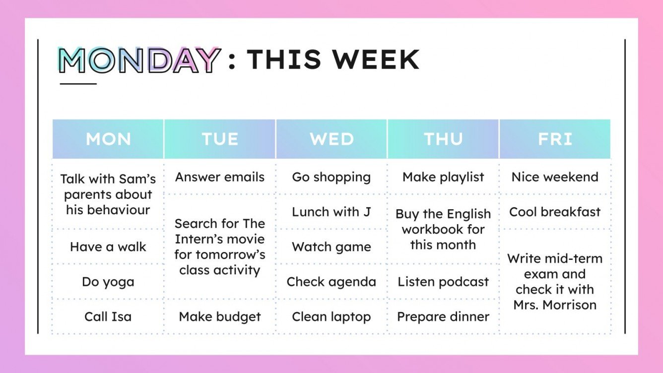 May Daily Slides | Google Slides theme and PowerPoint template