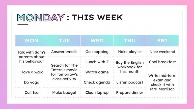 May Daily Slides | Google Slides theme and PowerPoint template