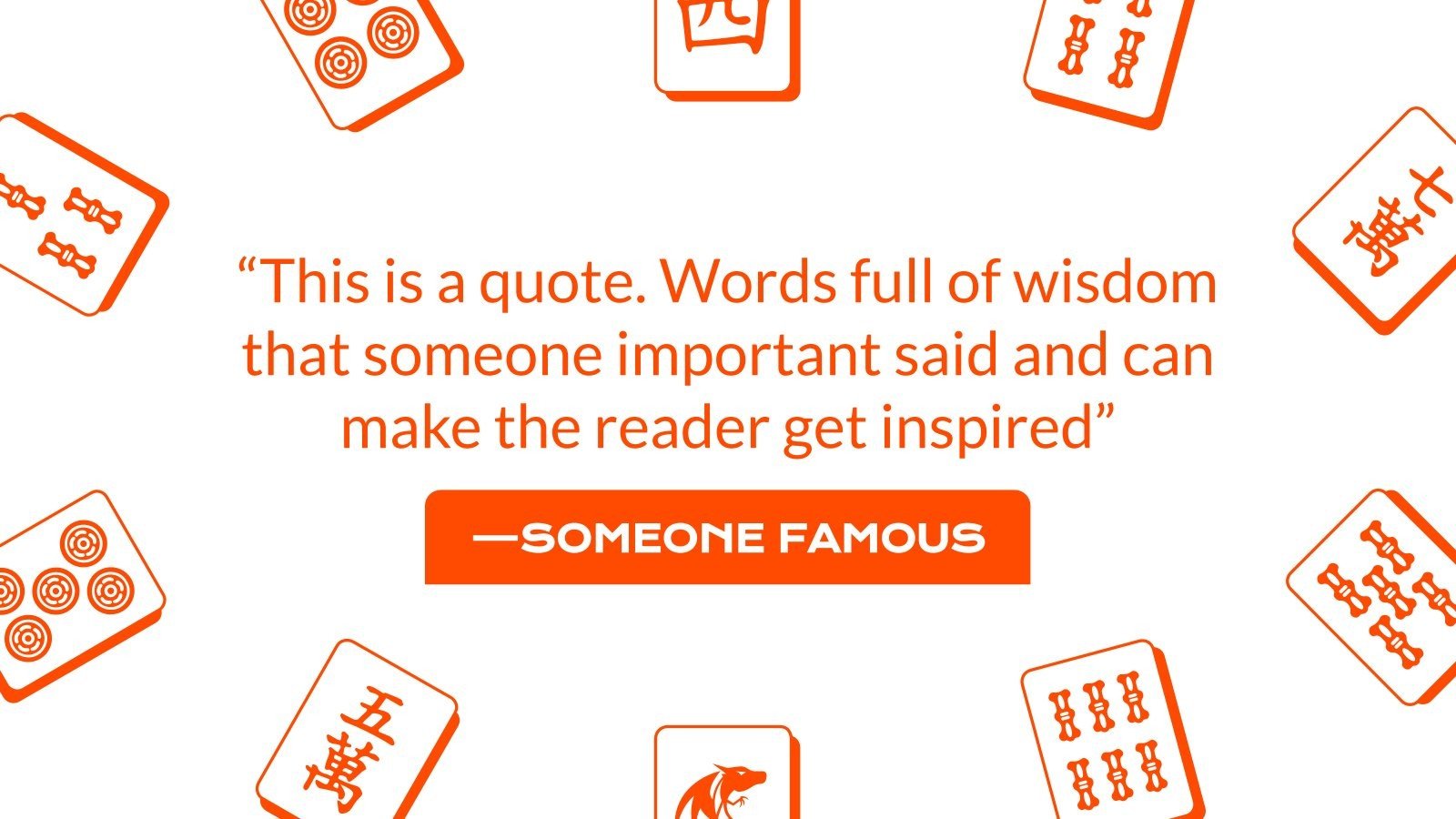 Learn to Play Mahjong | Google Slides and PPT