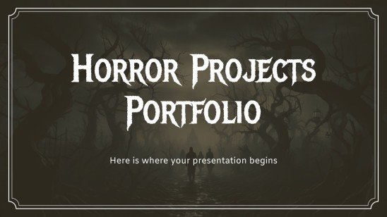 Horror Projects Portfolio Presentation