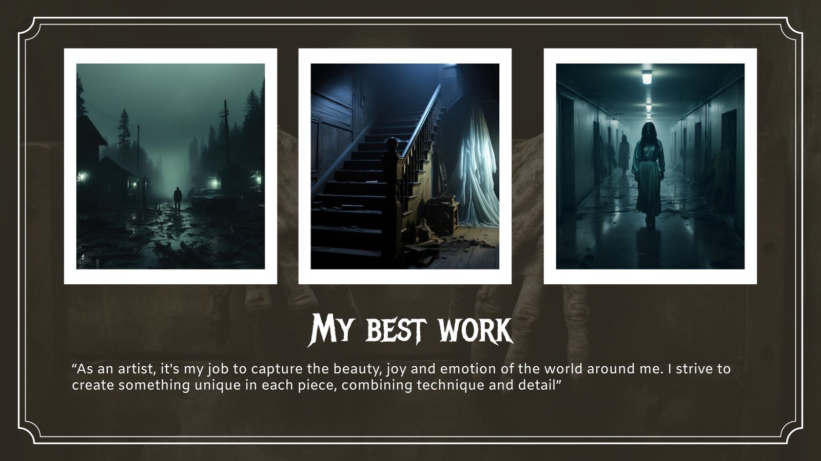 Horror Projects Portfolio Presentation