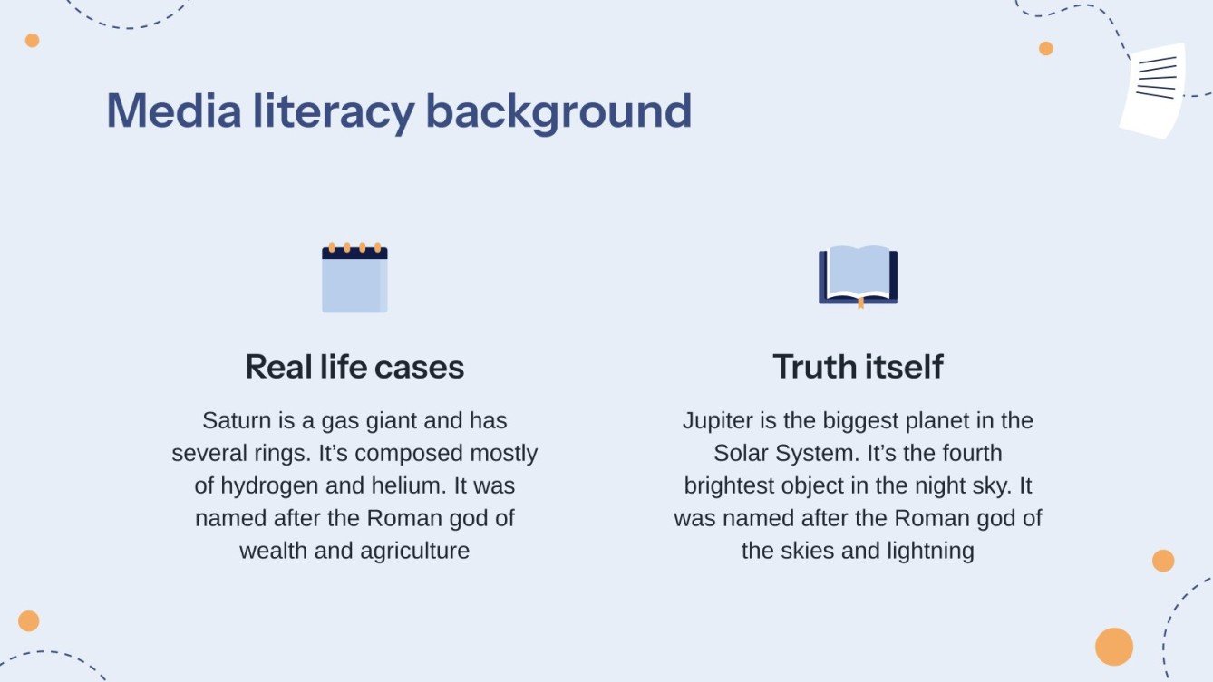 Media Literacy and Critical Thinking - Spanish - 9th Grade