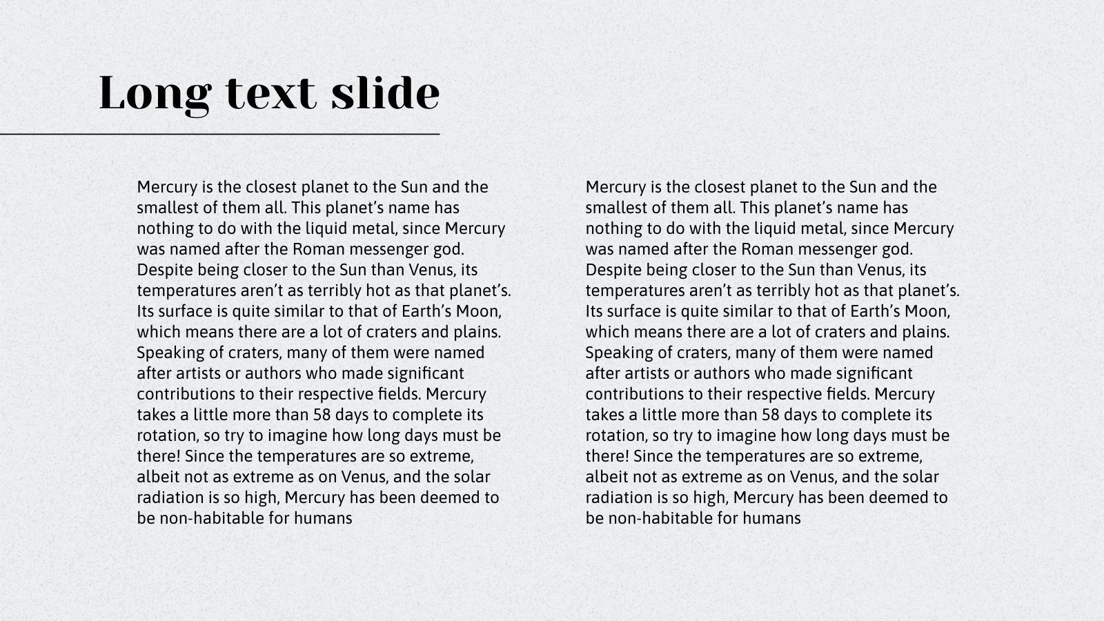 Minimalist Grain Graphics - Business Basic Template