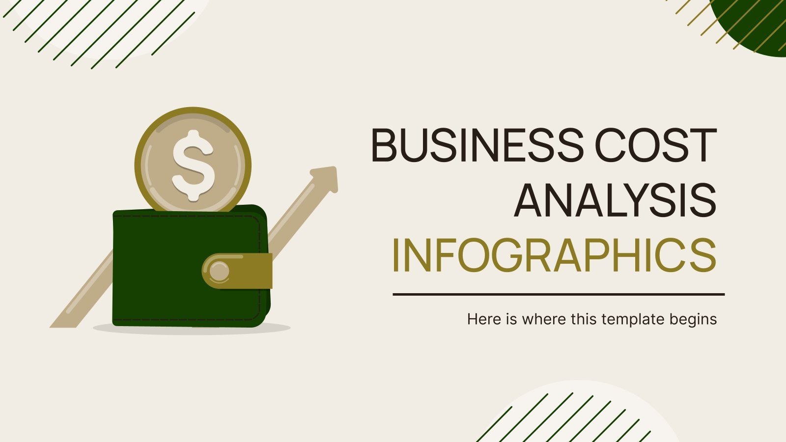 Business Cost Analysis Infographics