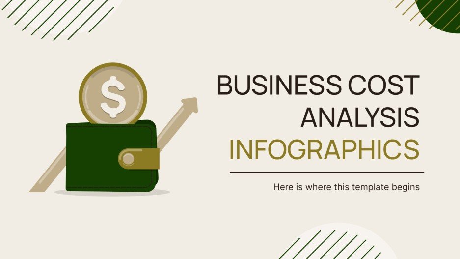 Business Cost Analysis Infographics