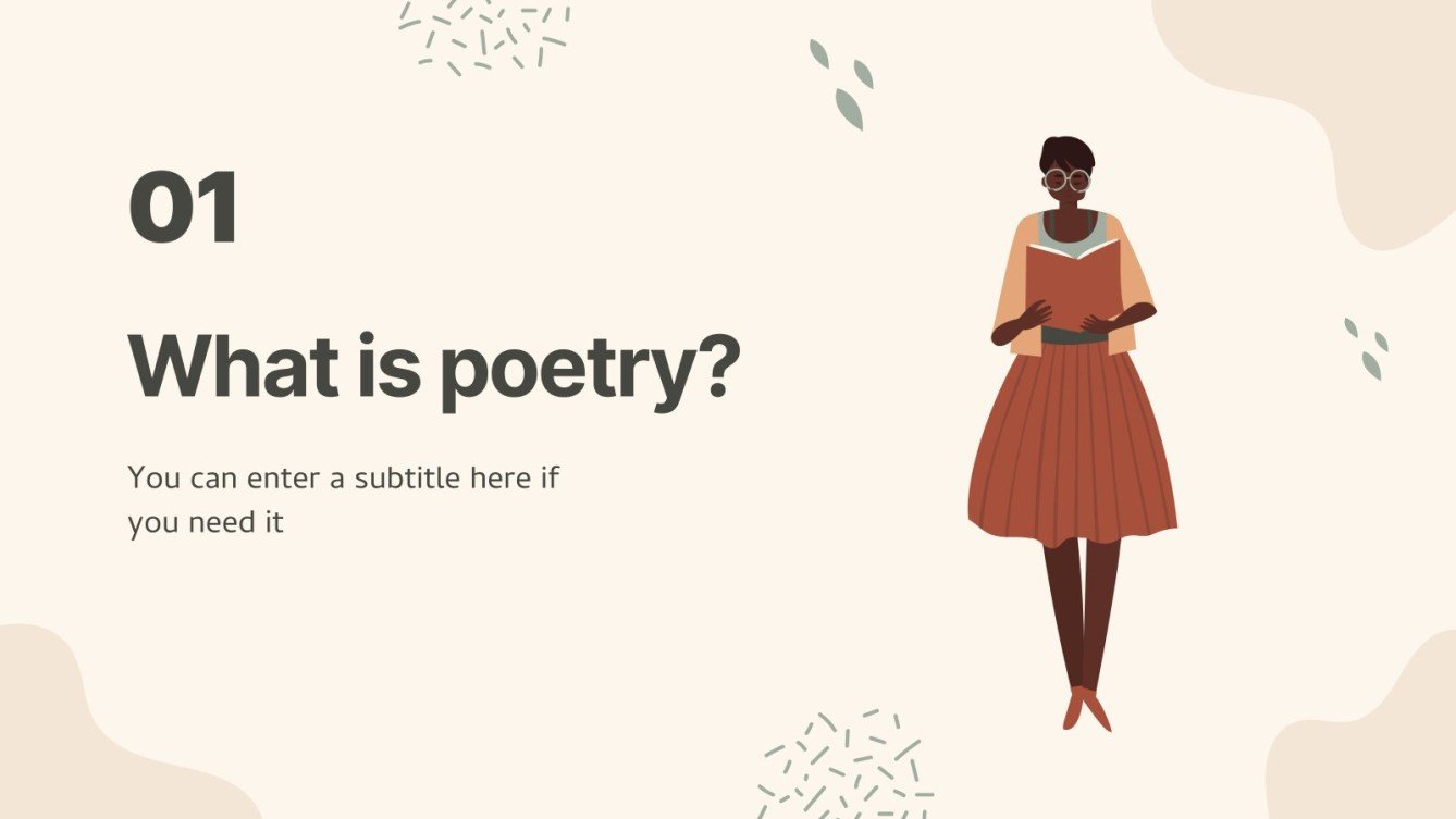 Poetry - Language Arts - 8th Grade Presentation