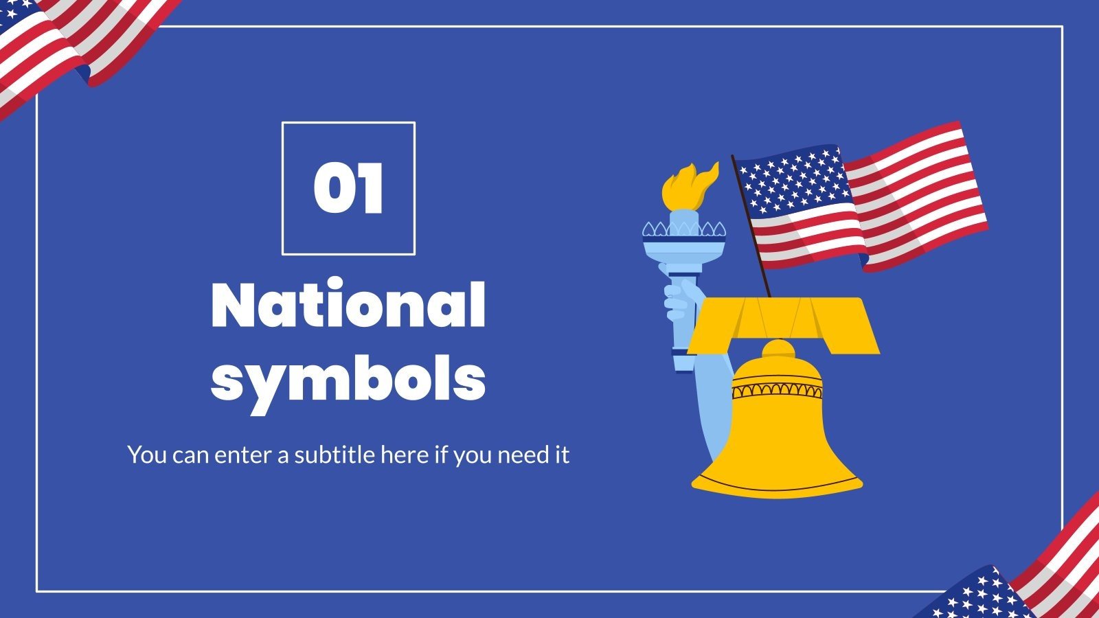 Símbolos y monumentos nacionales de EE. UU. - Historia