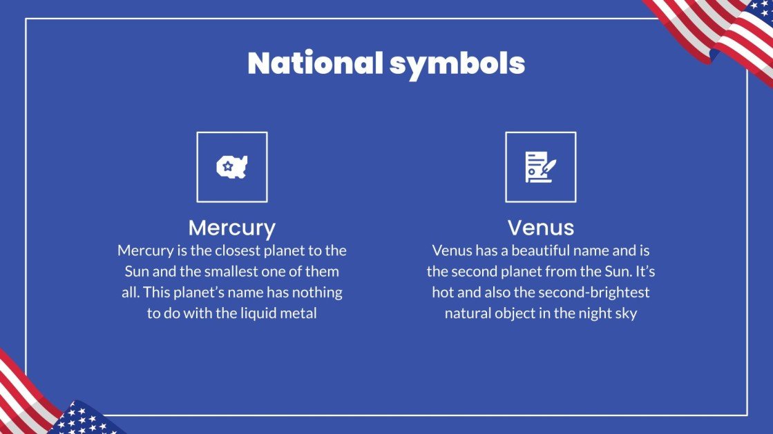 Símbolos y monumentos nacionales de EE. UU. - Historia