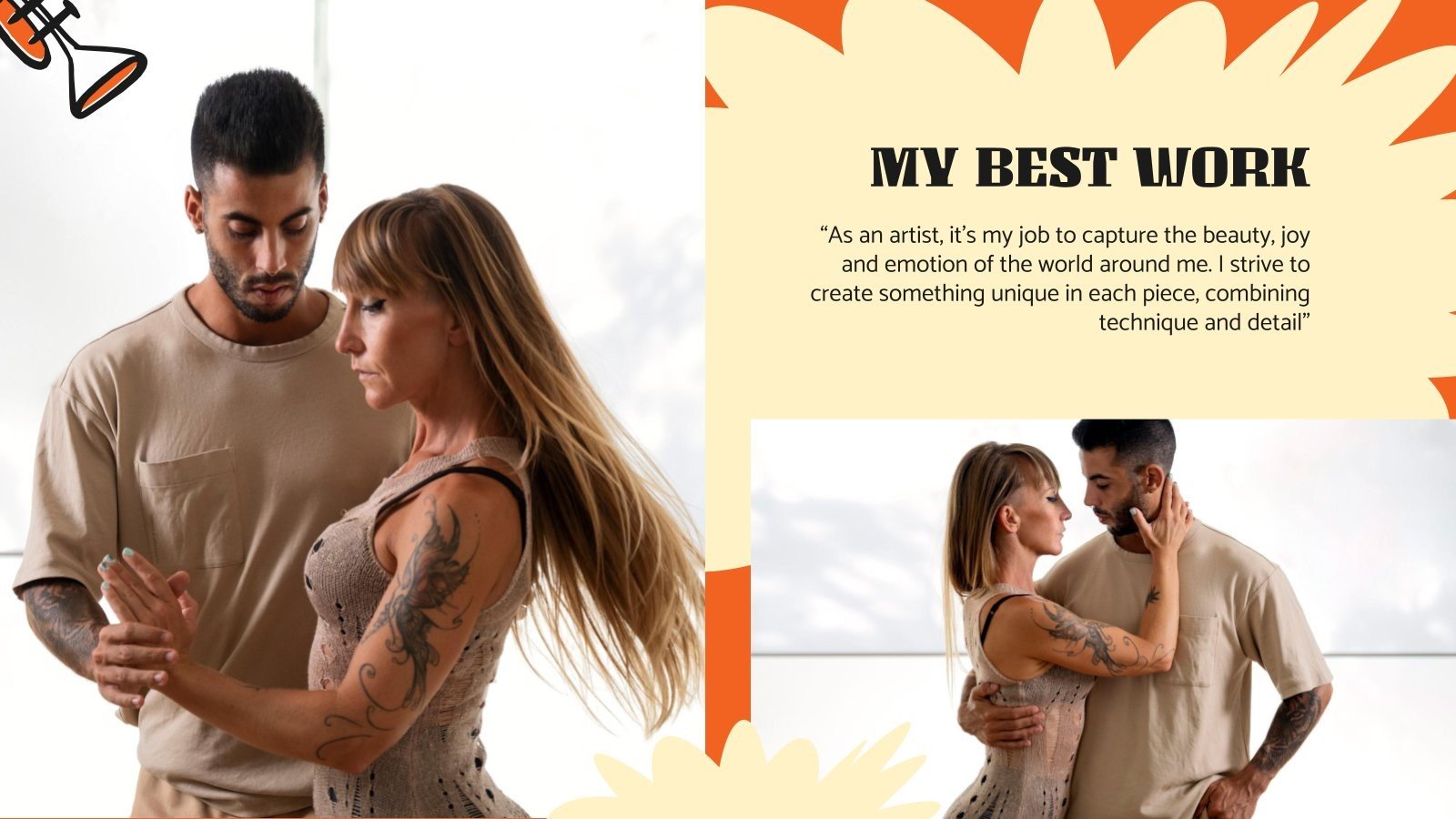 Salsa Dancer Portfolio Presentation