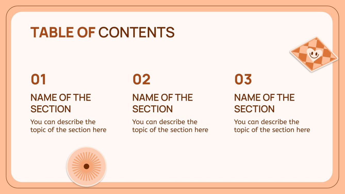 Color of the Year 2024: Peach Fuzz - Sticker Theme Template