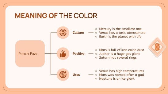 Color of the Year 2024: Peach Fuzz - Sticker Theme Template