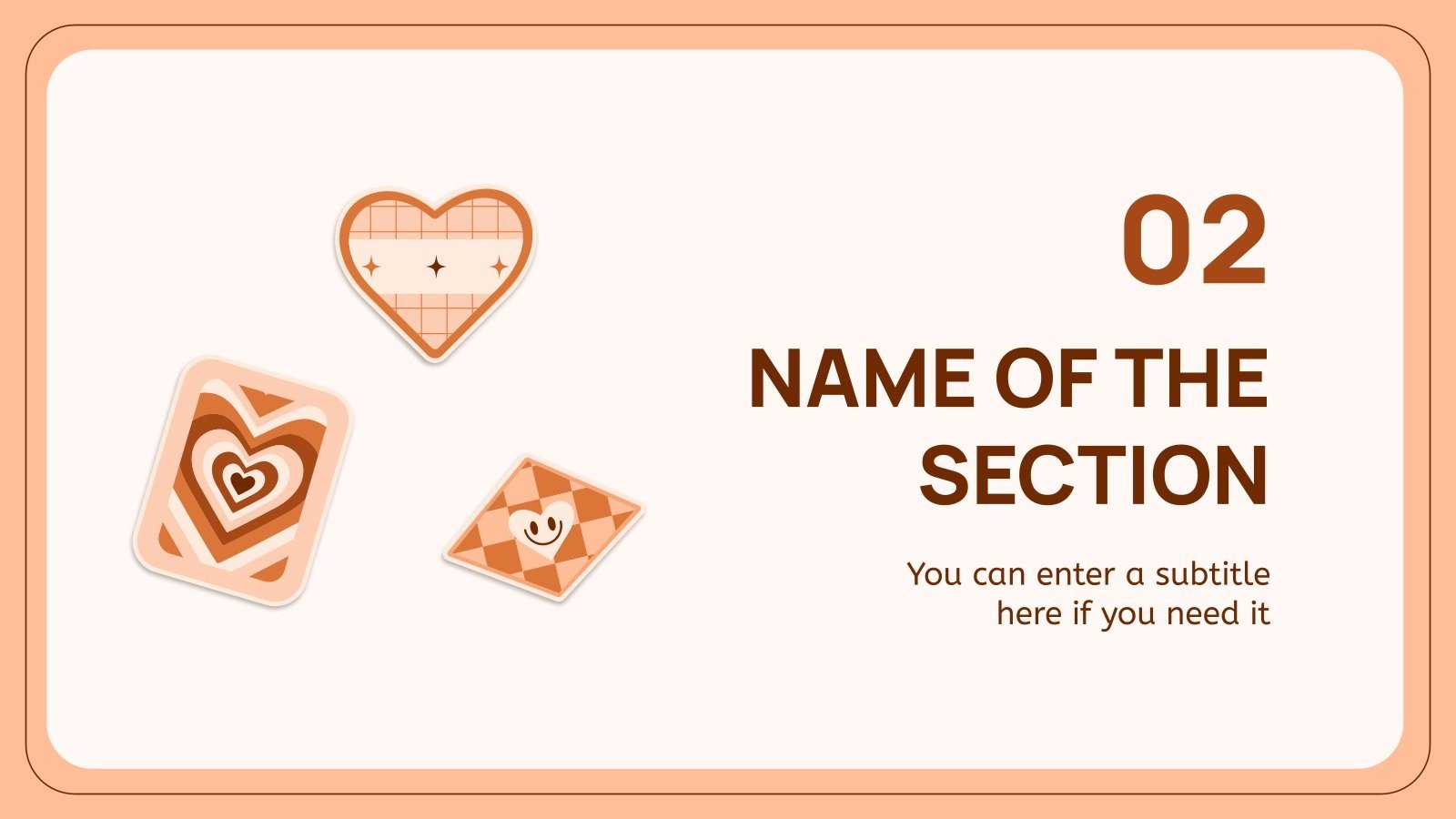 Color of the Year 2024: Peach Fuzz - Sticker Theme Template