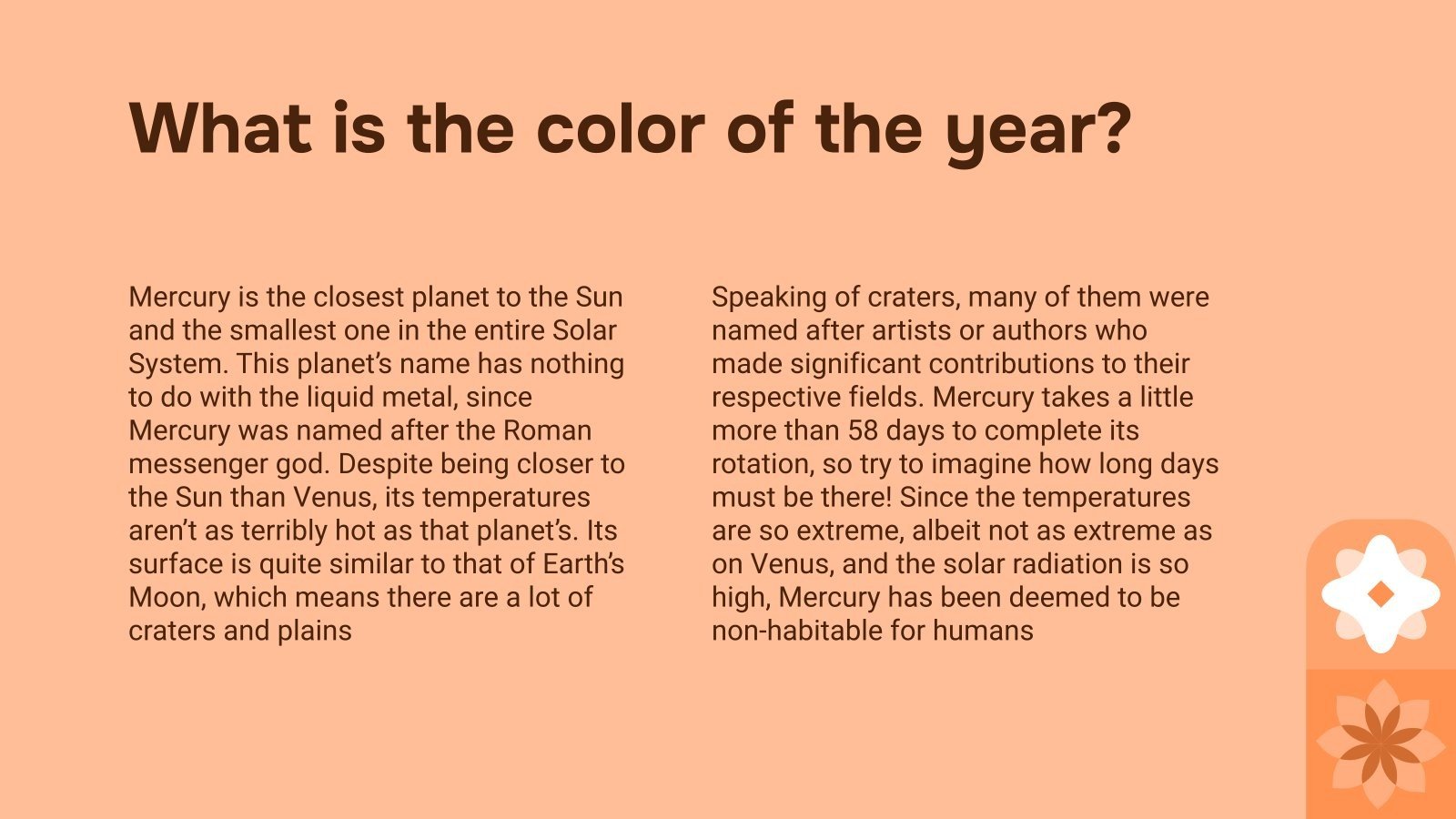 Color of the Year 2024: Peach Fuzz - Background Theme