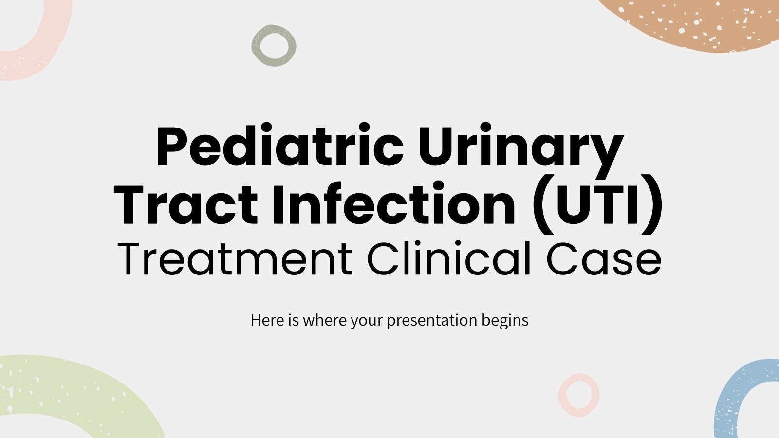 Pediatric Urinary Tract Infection Treatment Clinical Case
