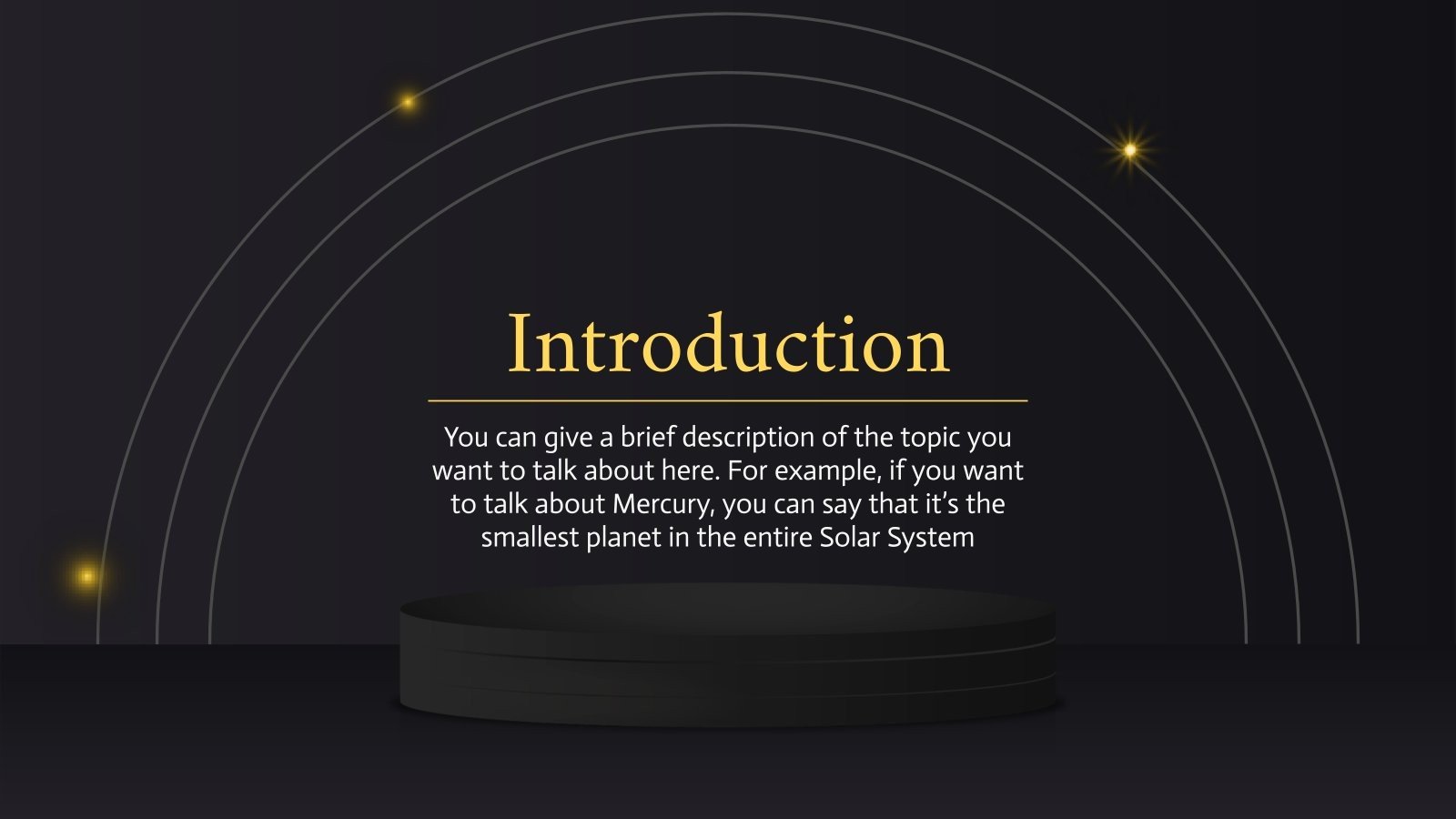 Podium Theme Presentation