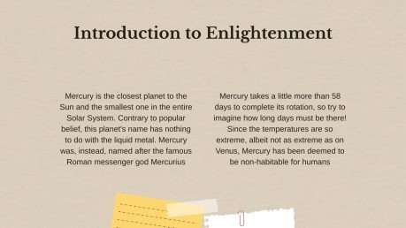 Enlightenment and Scientific Revolution - History