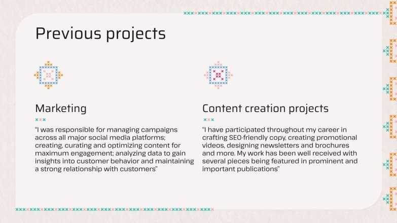 Craftcore Style Portfolio Presentation