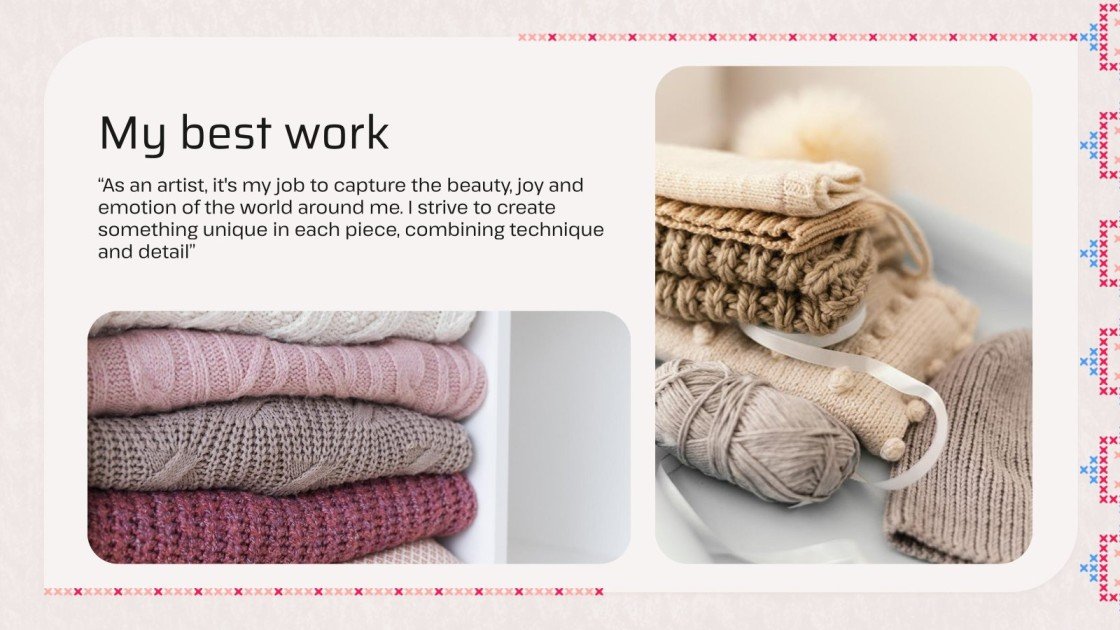 Craftcore Style Portfolio Presentation