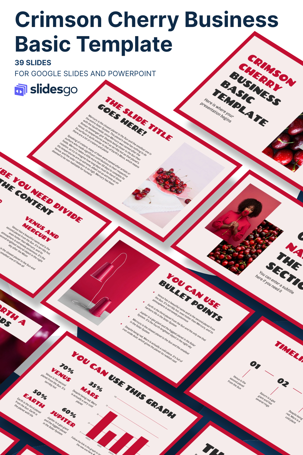Crimson Cherry Business Basic Template