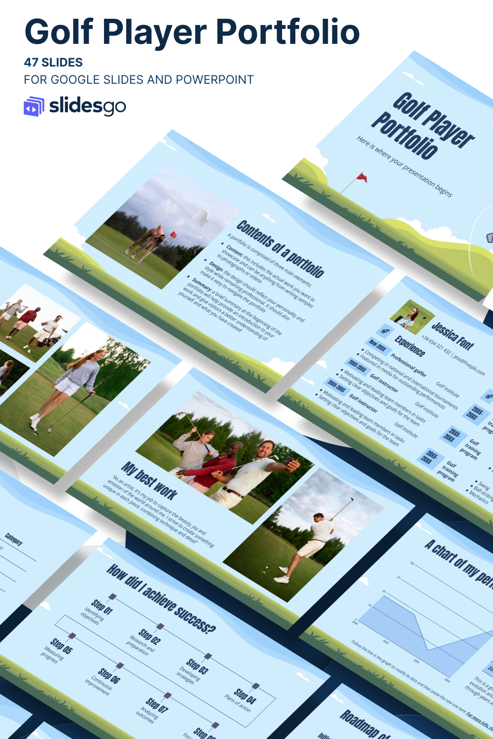 Golf Player Portfolio Presentation