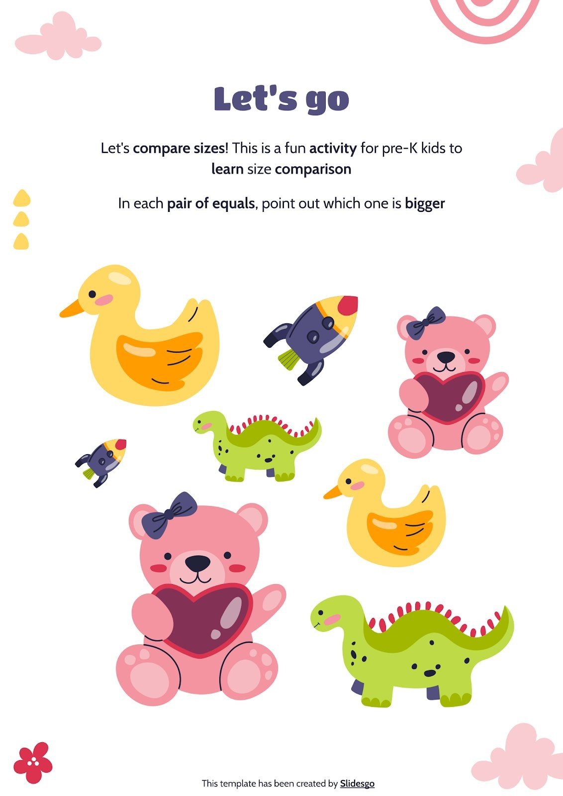 Compare and Contrast Activities for Pre-K | Google Slides