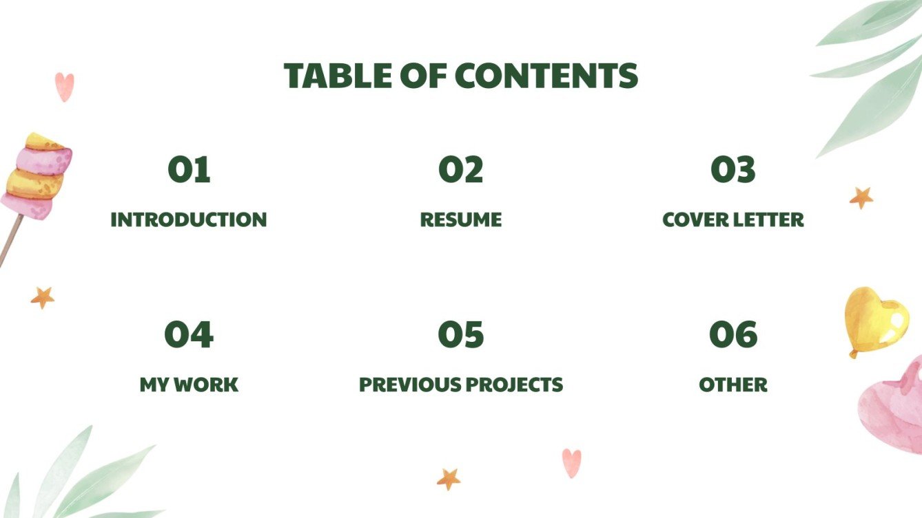 Baptism Party Planner Portfolio Presentation