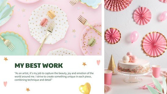 Baptism Party Planner Portfolio Presentation