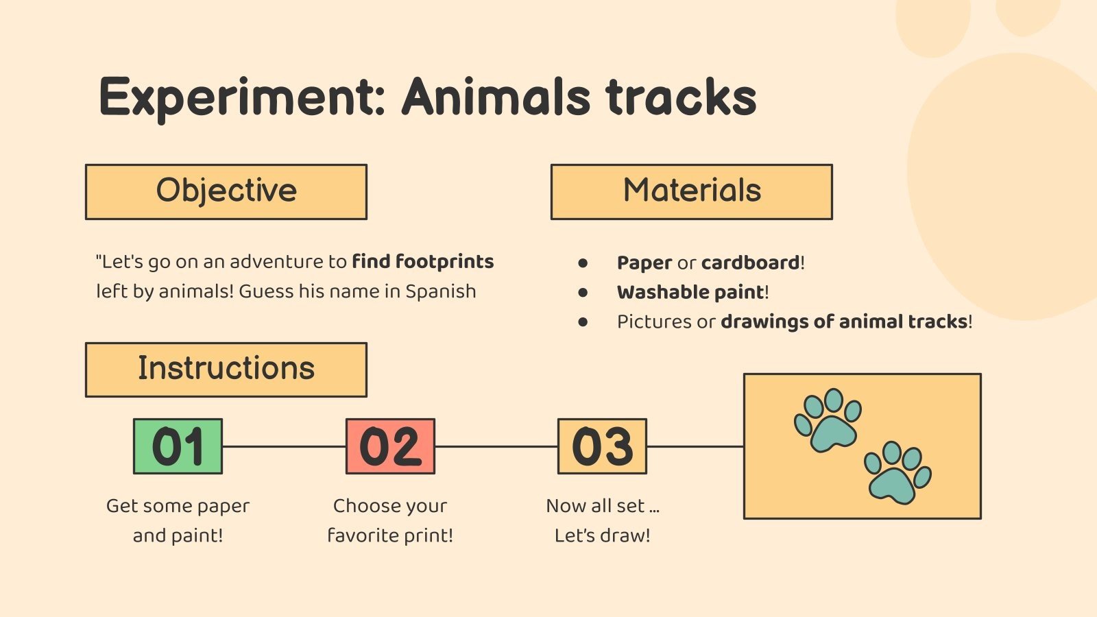 Animals and their Characteristics - Spanish - 1st Grade