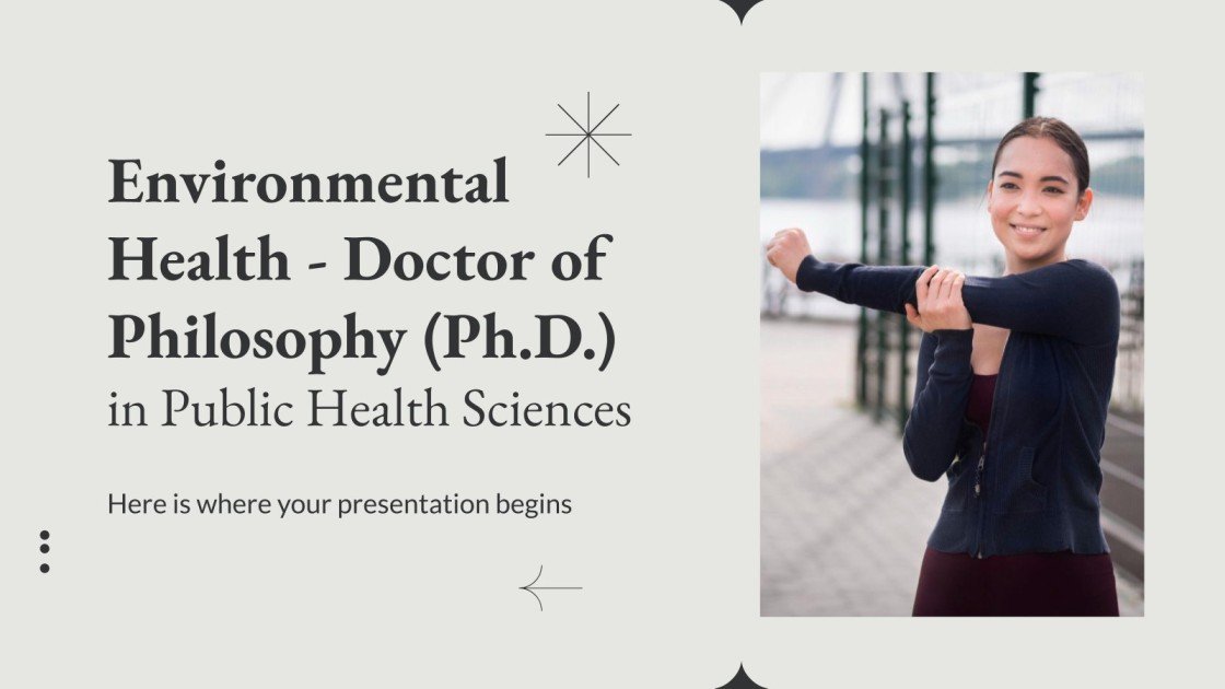 Environmental Health - Ph.D. in Public Health Sciences