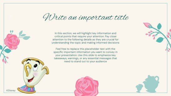 Beauty and the Beast Presentation