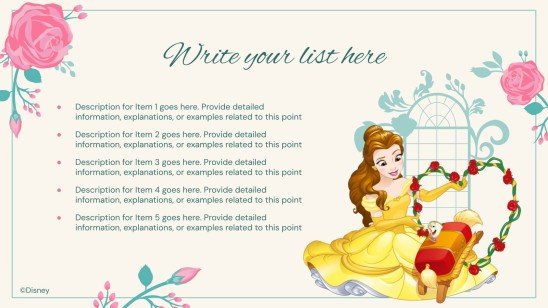 Beauty and the Beast Presentation