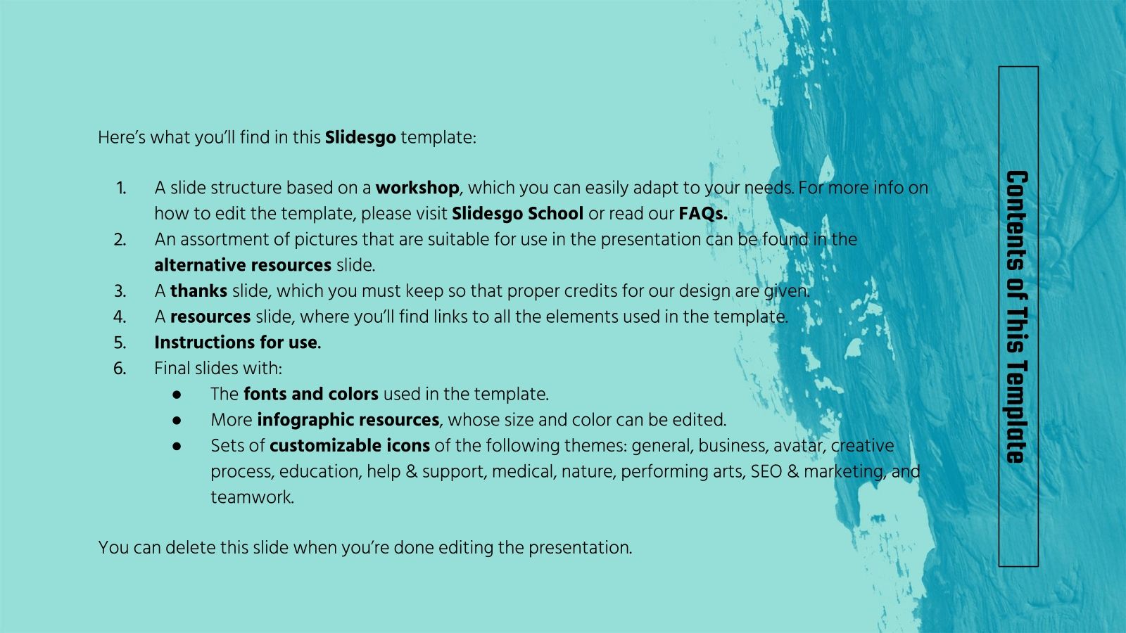 Art Workshop Google Slides Theme and PowerPoint Template