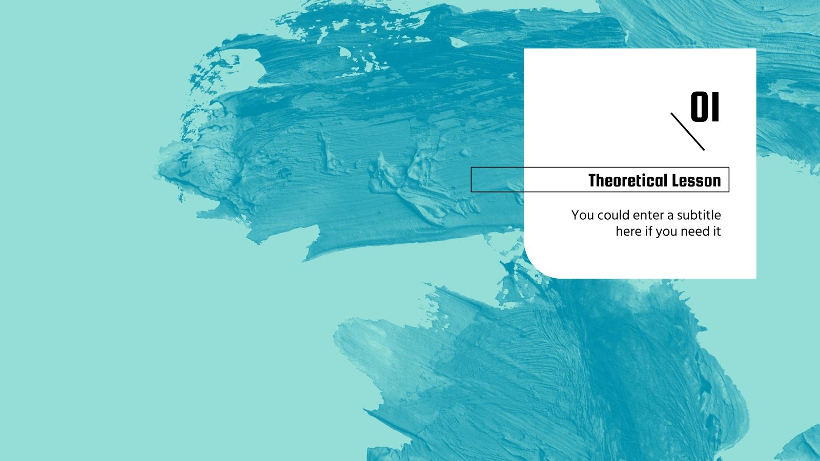 Art Workshop Google Slides Theme and PowerPoint Template